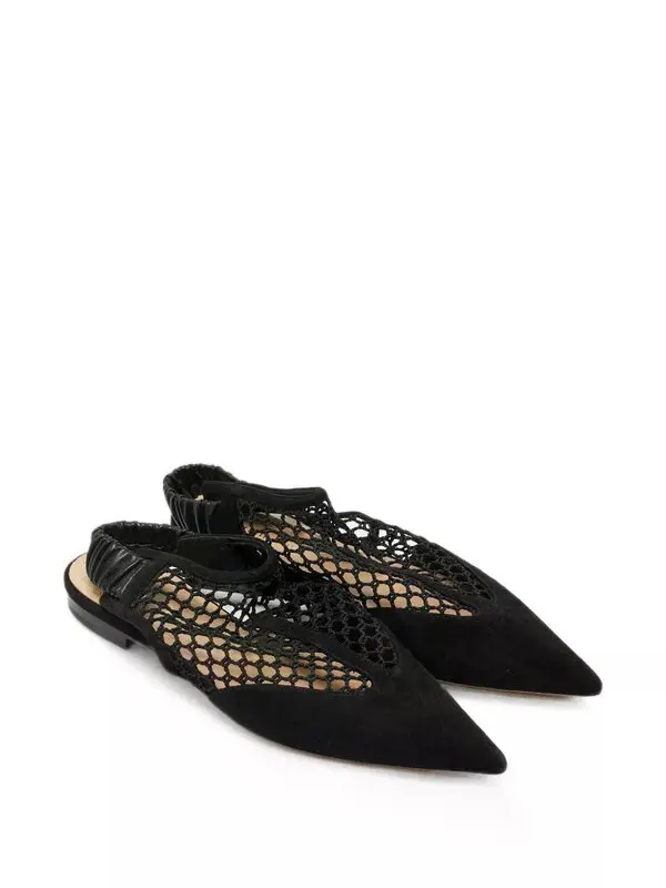 Dior Mesh Slingback Pumps
