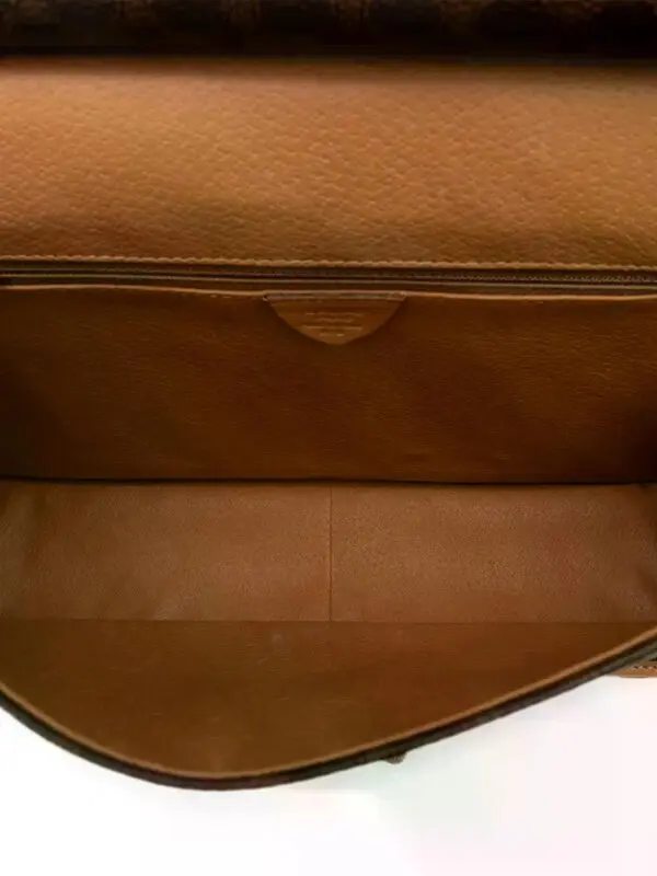 Celine 2013 Macadam Coated Canvas Satchel