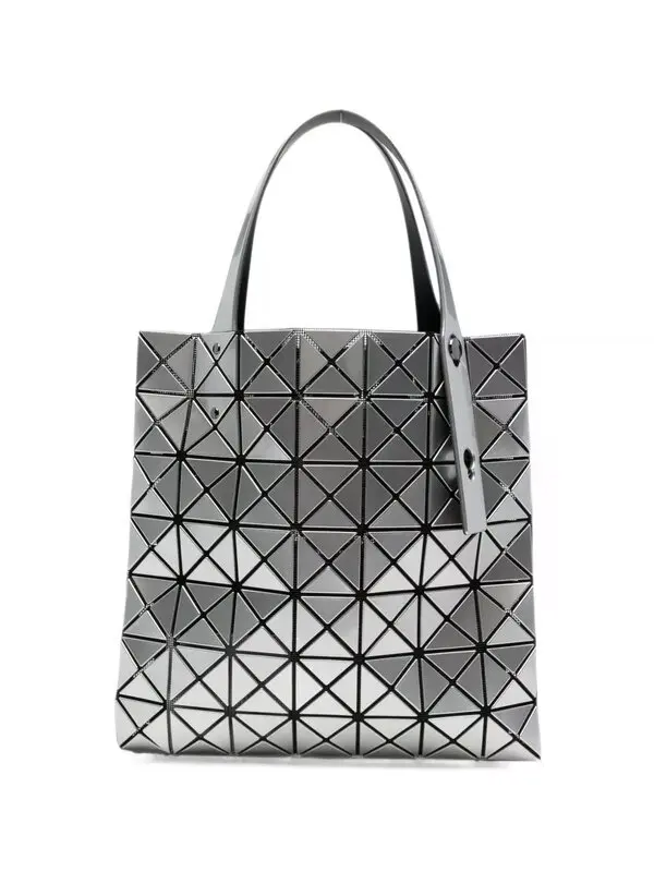 Issey Miyake Prism Basics Geometric Tote Bag - Silver
