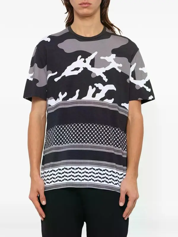 Neil Barrett Camouflage-print T-shirt