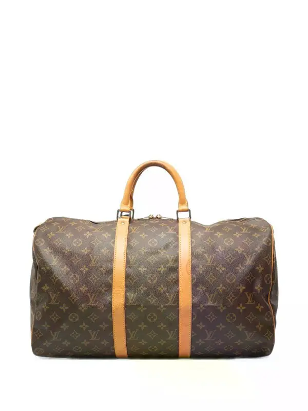 LOUIS VUITTON 1990 Monogram Keepall 50 Travel Bag
