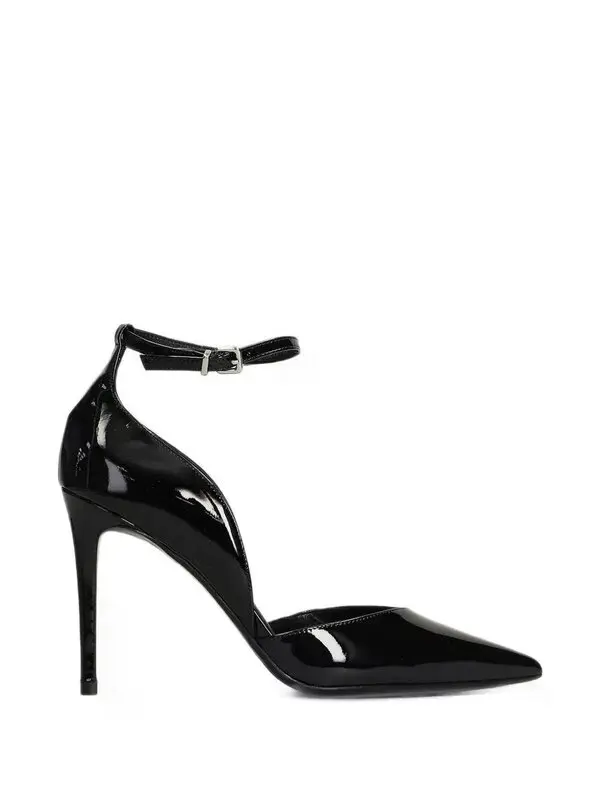 CHANTAL Pointed-toe Ankle-strap Pumps