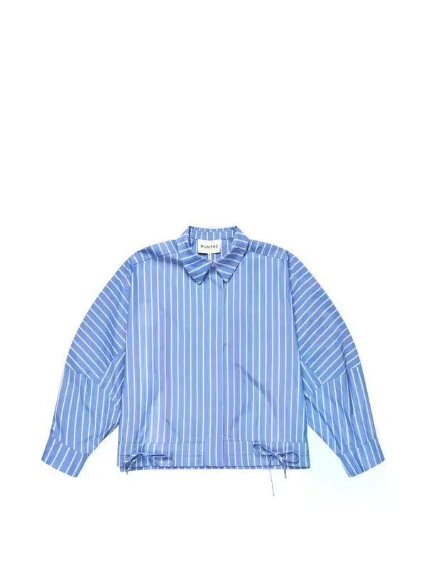 Munthe Loasta Striped Drawstring Shirt