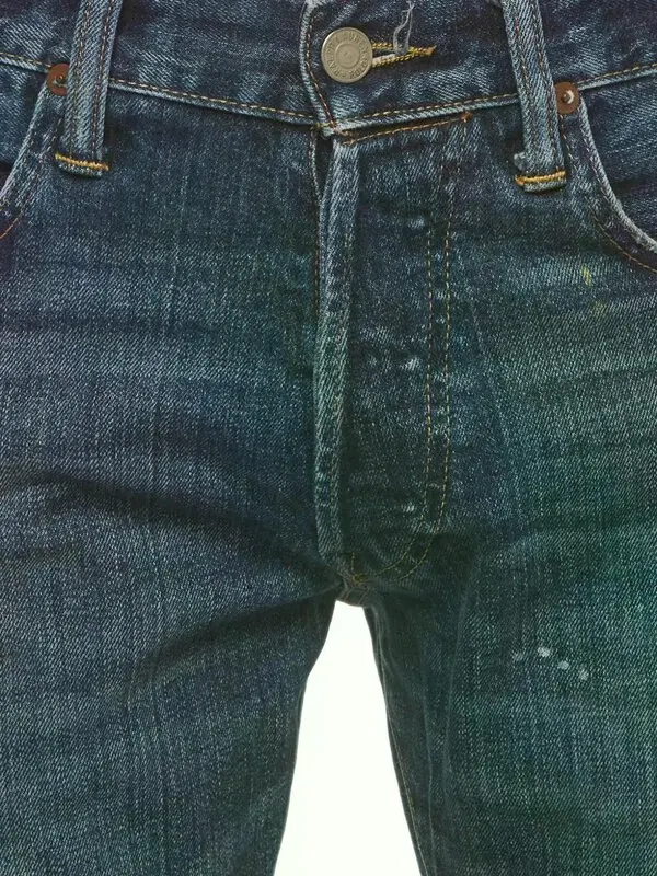 Polo Ralph Lauren Distressed Straight-fit Jeans
