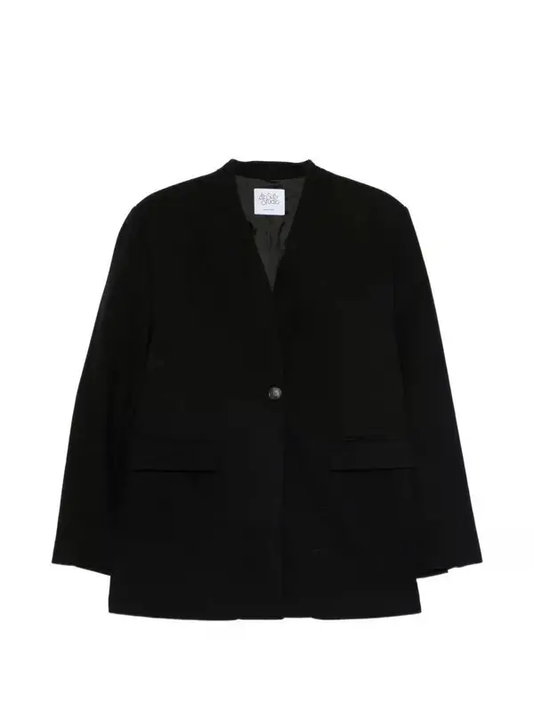 LE SULLY STUDIO Single-breasted Collarless Coat