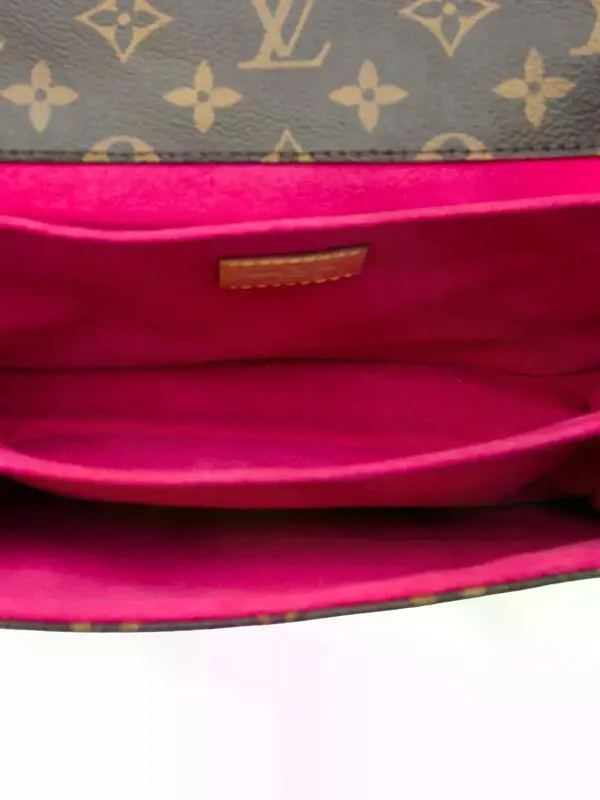 LOUIS VUITTON 2018 Monogram Patches Pochette Metis Satchel