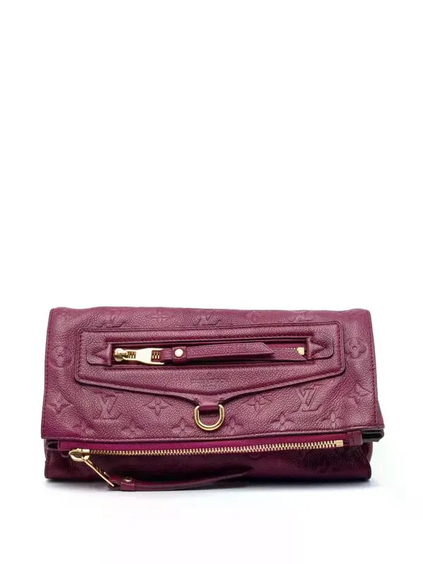 LOUIS VUITTON 2012 Monogram Empreinte Petillante Clutch Bag