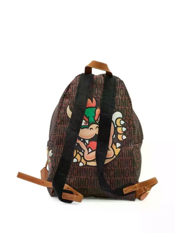 Moschino Super -print Backpack