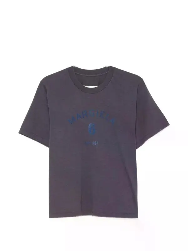 MAISON MARGIELA Logo-print T-shirt - Grey