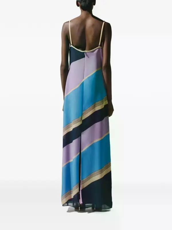 BAOBAB Rita Diagonal-stripe Maxi Dress