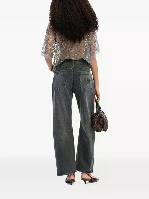 Munthe Faded Panelled Jeans