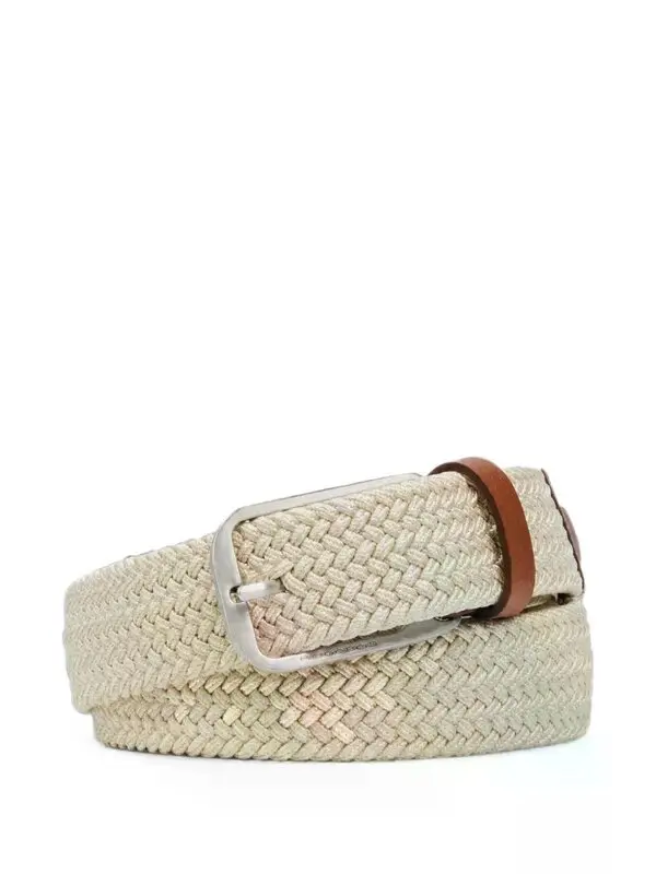 PIQUADRO Braided Buckle Belt