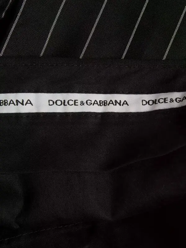 Dolce & Gabbana Pinstripe Straight-fit Tailored Trousers
