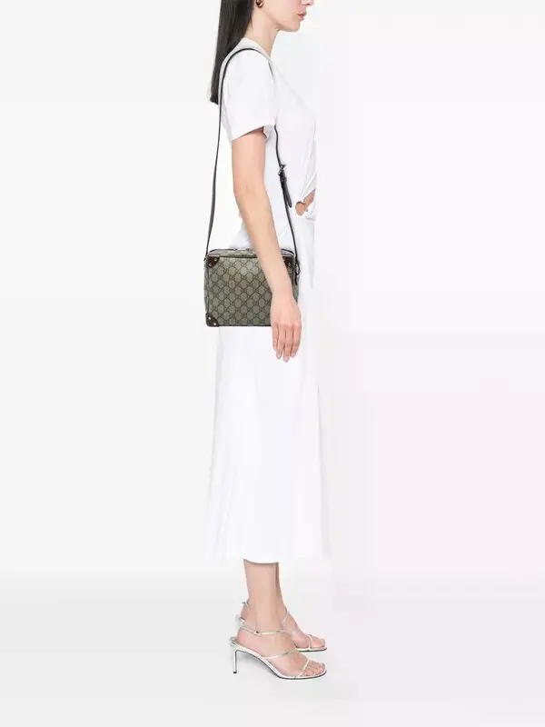 Gucci 2016-2026 Gg Supreme Soft Trunk Crossbody Bag