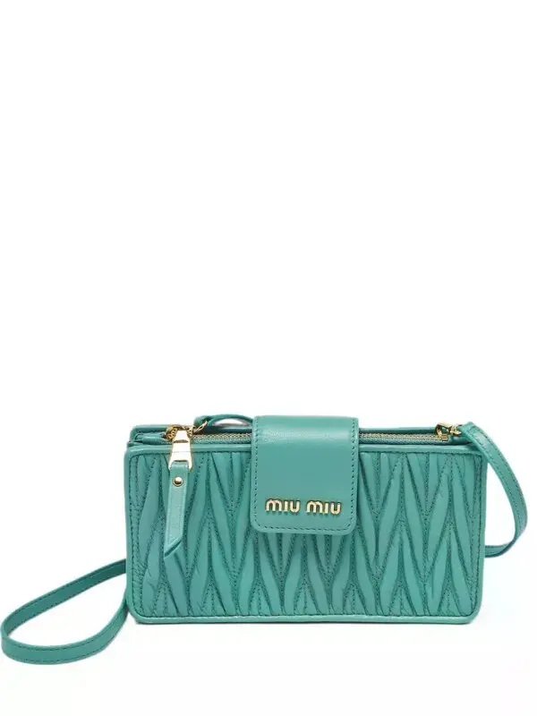Miu Miu Matelassé Leather Crossbody Bag