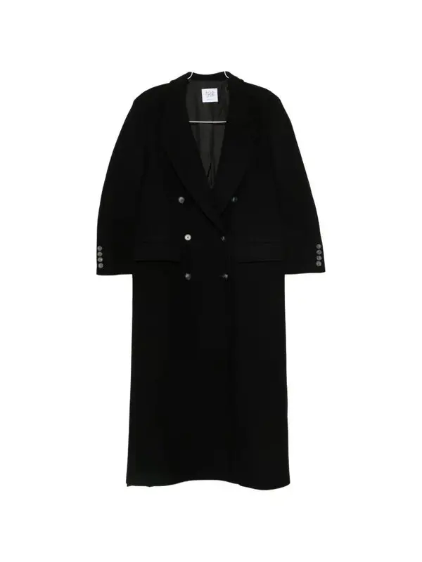 LE SULLY STUDIO Double-breasted Peak-lapel Coat