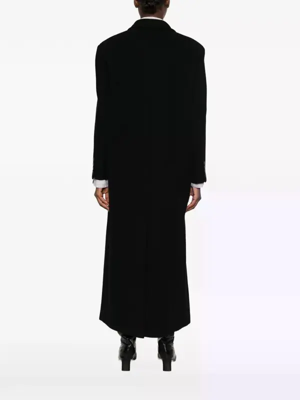 LE SULLY STUDIO Double-breasted Peak-lapel Coat