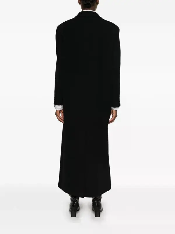 LE SULLY STUDIO Double-breasted Peak-lapel Coat