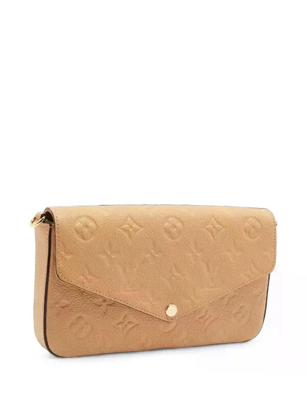 LOUIS VUITTON Pochette Félicie Monogram Empreinte Clutch Bag