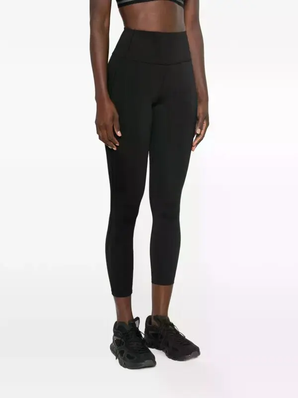 Calvin Klein Logo-print High-waisted Leggings