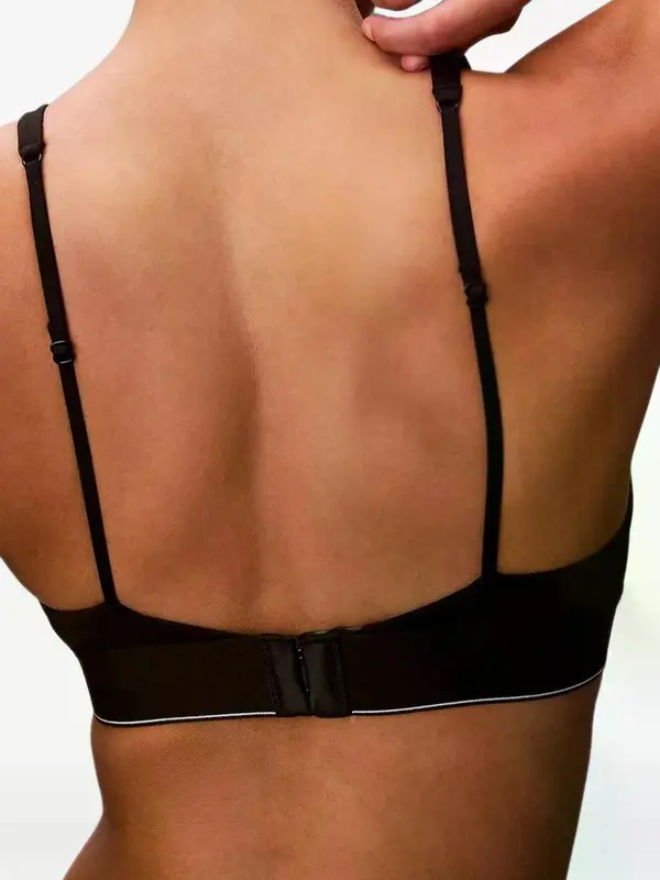 Calvin Klein Logo-print Triangle Bra