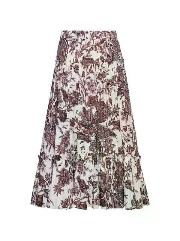 Cara Cara Tisbury Floral-print Maxi Skirt