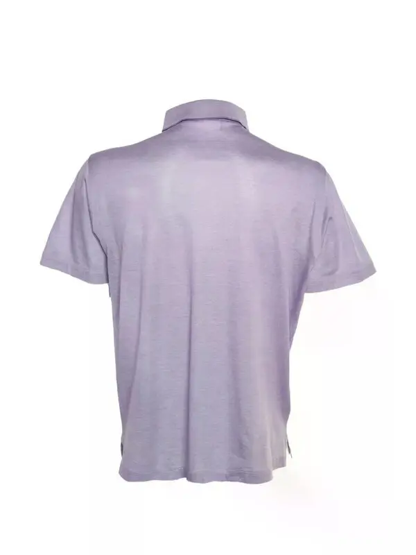 Versace Piqué Knit Polo Shirt