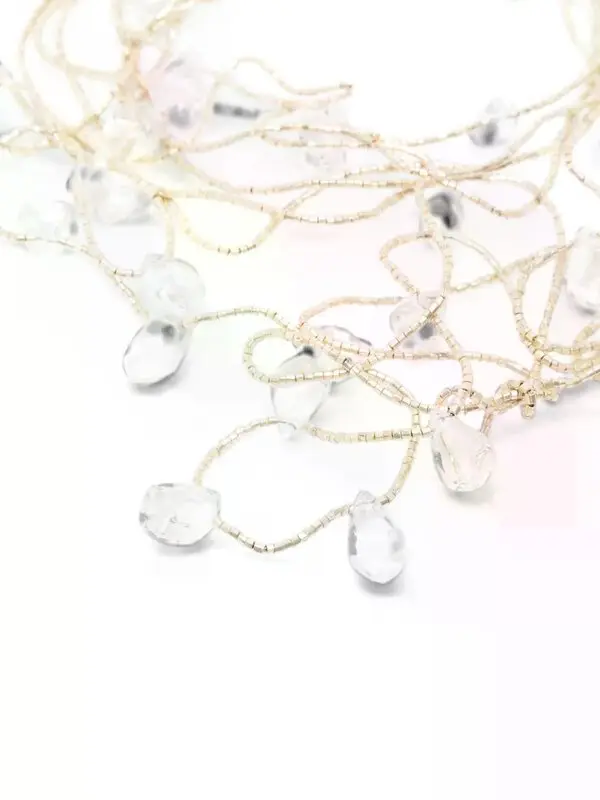 MARIA CALDERARA Beaded Multi-strand Necklace