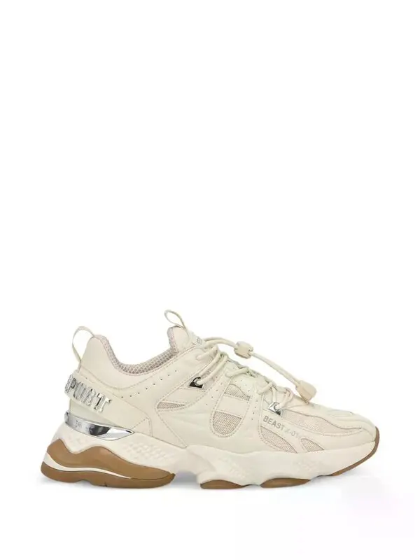 PLEIN SPORT Runner Beast X-01 Panelled Sneakers - Neutrals
