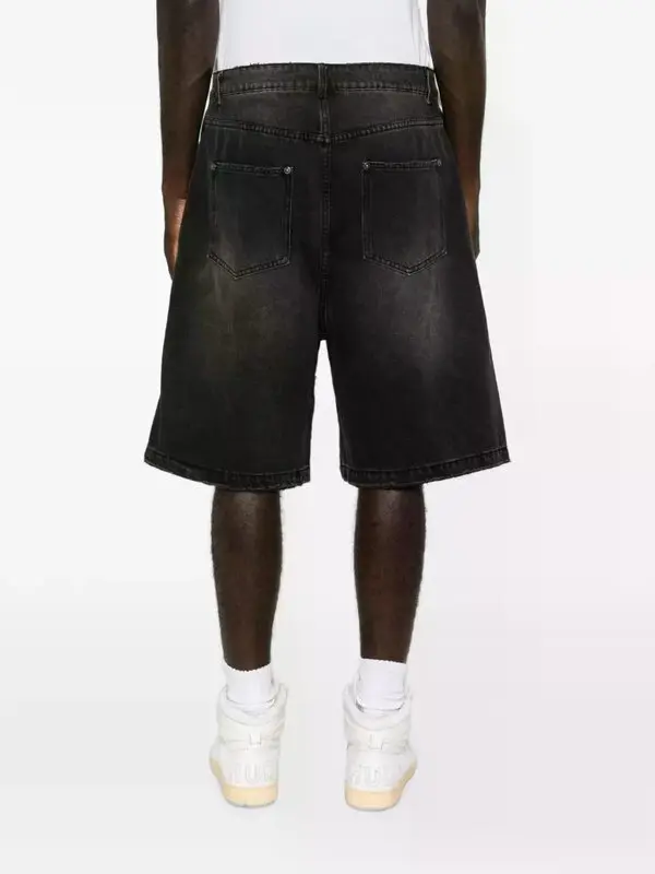 VALE FOREVER Crystal-embellished Embroidered Shorts