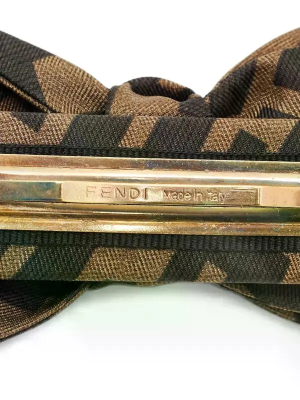 Fendi Ff-logo Hair Clip