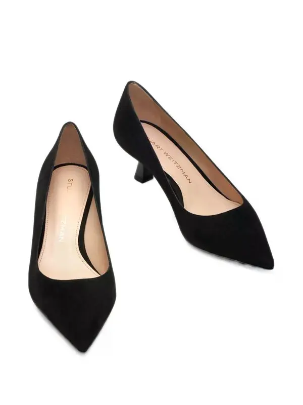 STUART WEITZMAN Sculpt Pointed-toe Pumps