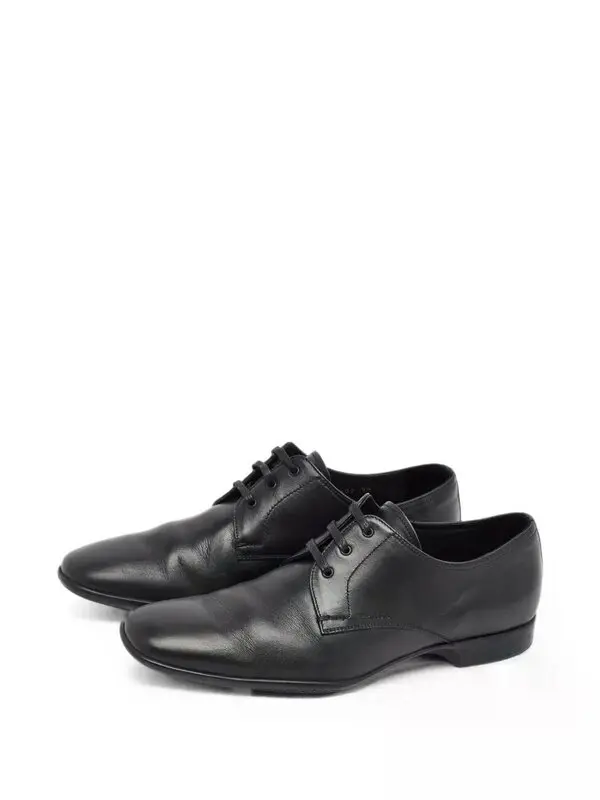 Prada Lace-up Leather Derby Shoes