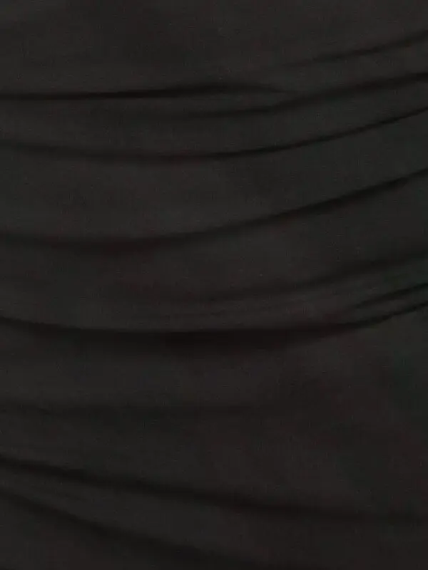 Magda Butrym Ruched Asymmetric Hem Skirt