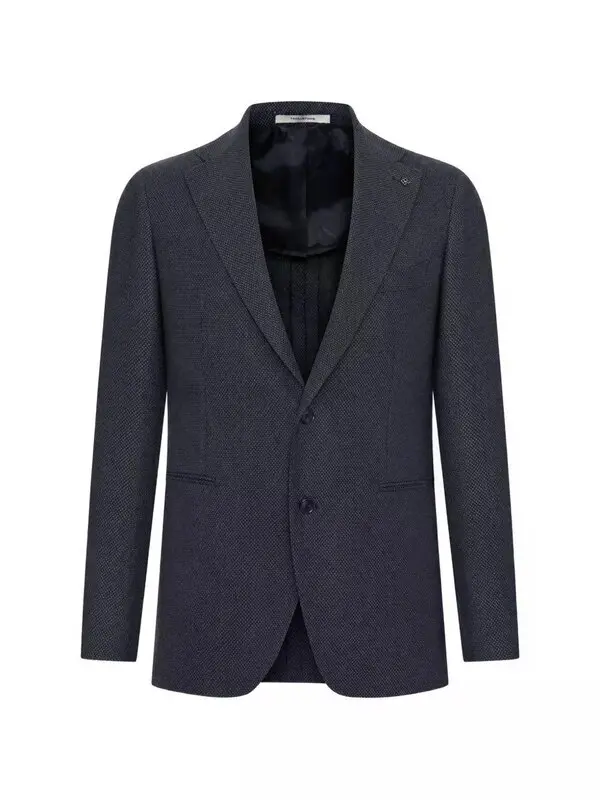 Tagliatore Textured Single-breasted Blazer