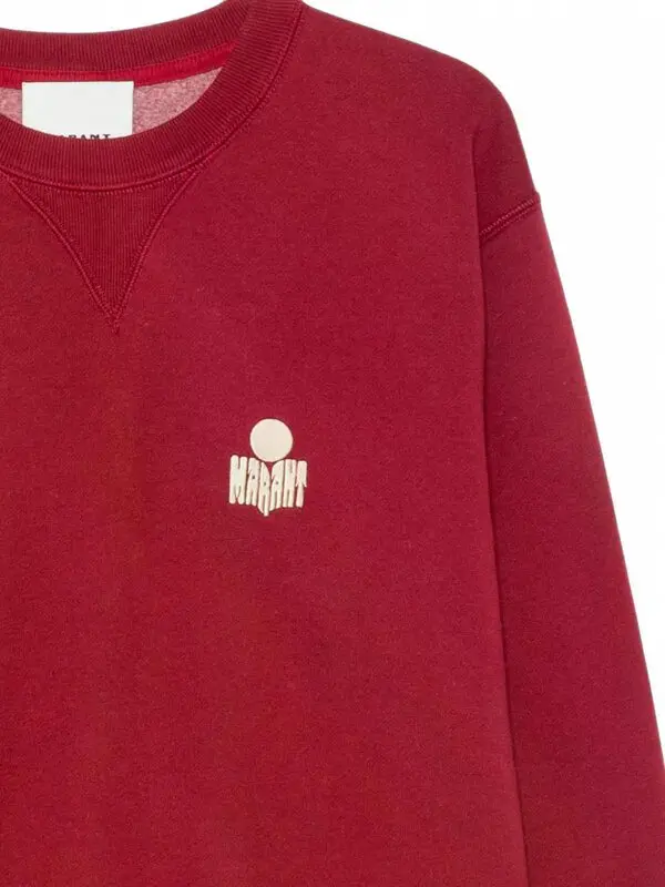 MARANT Logo-print Crew-neck Sweatshirt