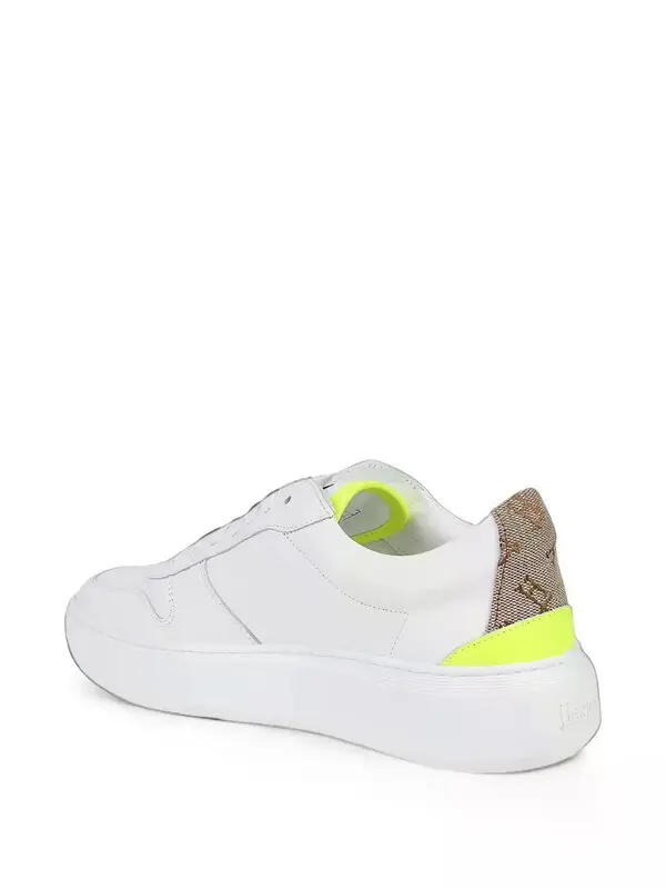 Herno Monogram-detail Lace-up Sneakers