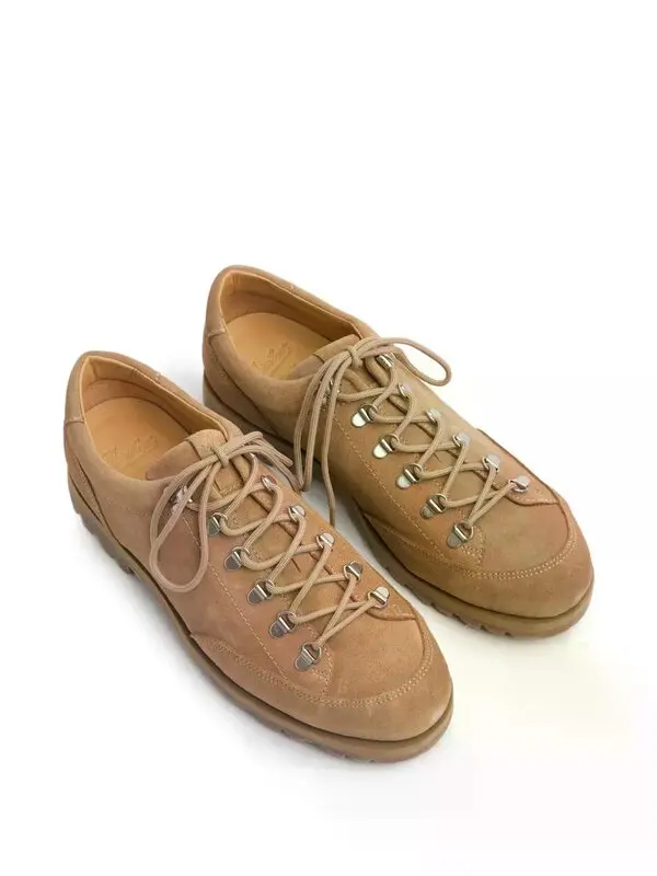 KAPTAIN SUNSHINE Suede Lug-sole Derby Shoes