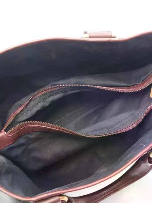 Celine 20th Century C Macadam Suede Boogie Handbag