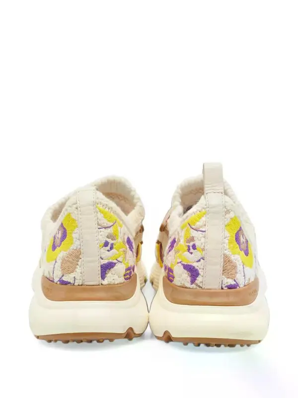 TOD'S Kate Floral Print Sneakers