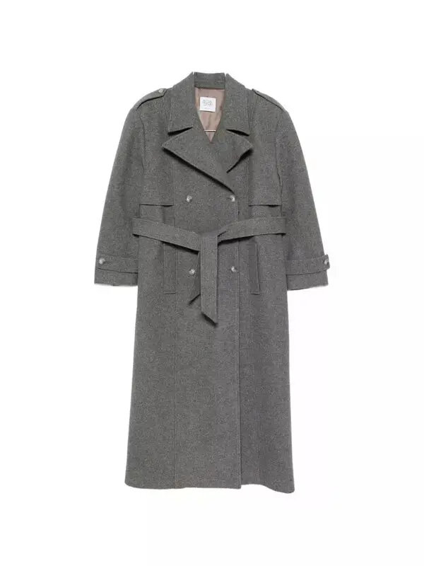 LE SULLY STUDIO Double-breasted Belted Coat