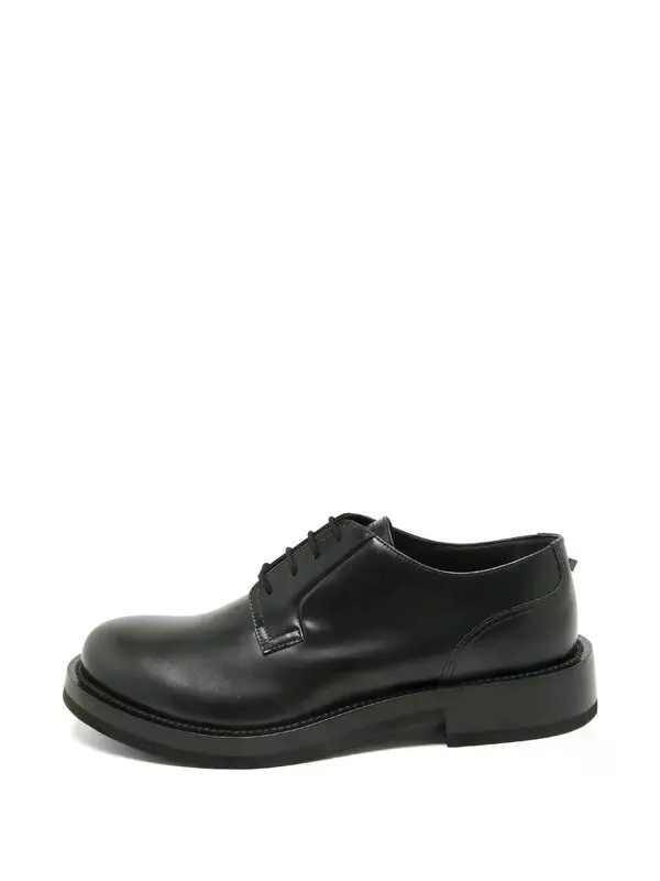 Valentino Garavani Roman Stud Derby Shoes - Black