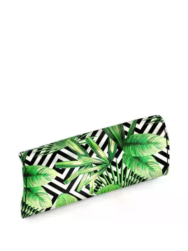 Tyler Ellis Small Eloise Palm-leaf Clutch Bag