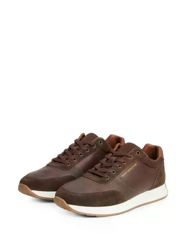 Tommy Hilfiger Panelled-leather Sneakers