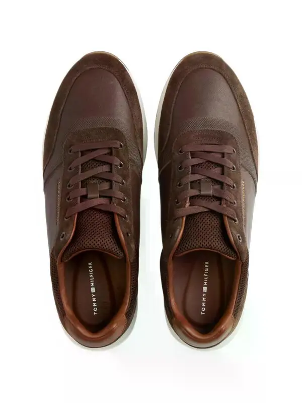 Tommy Hilfiger Panelled-leather Sneakers