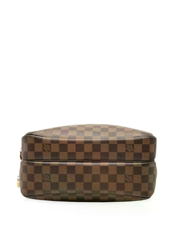 LOUIS VUITTON 2009 Damier Ebene Reporter Pm Crossbody Bag