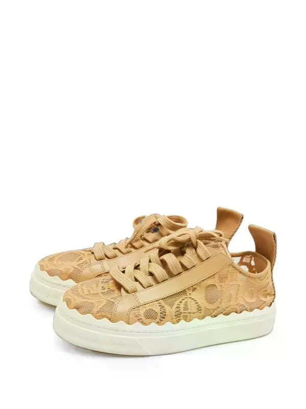 Chloé Lauren Lace Sneakers