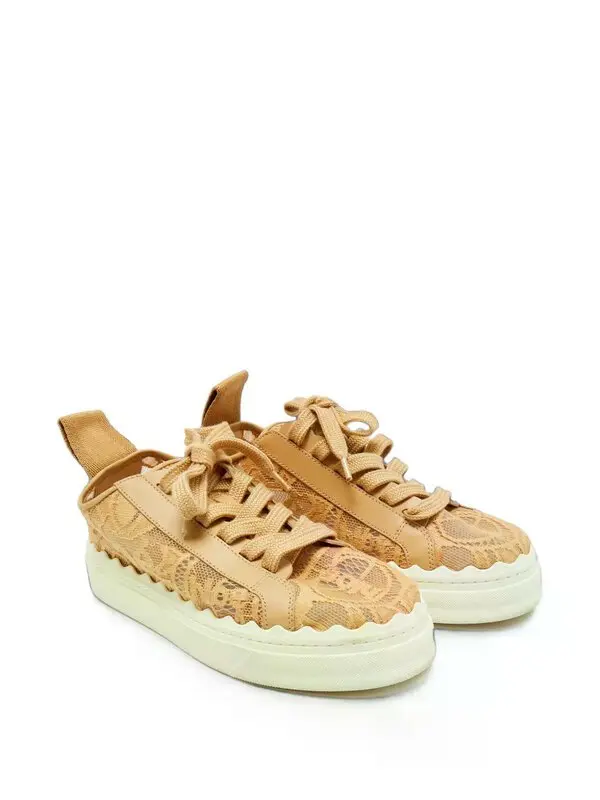 Chloé Lauren Lace Sneakers