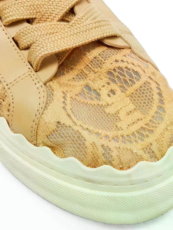 Chloé Lauren Lace Sneakers