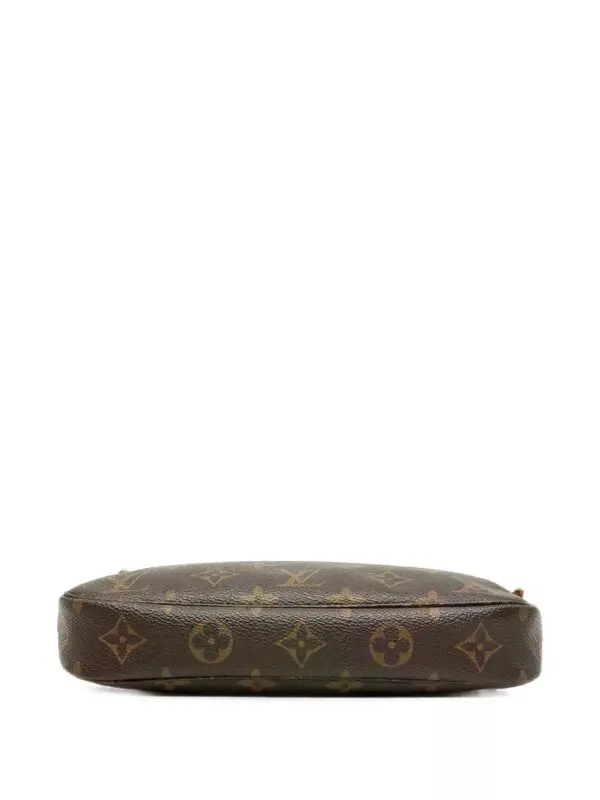 LOUIS VUITTON 2003 Monogram Pochette Accessoires Shoulder Bag